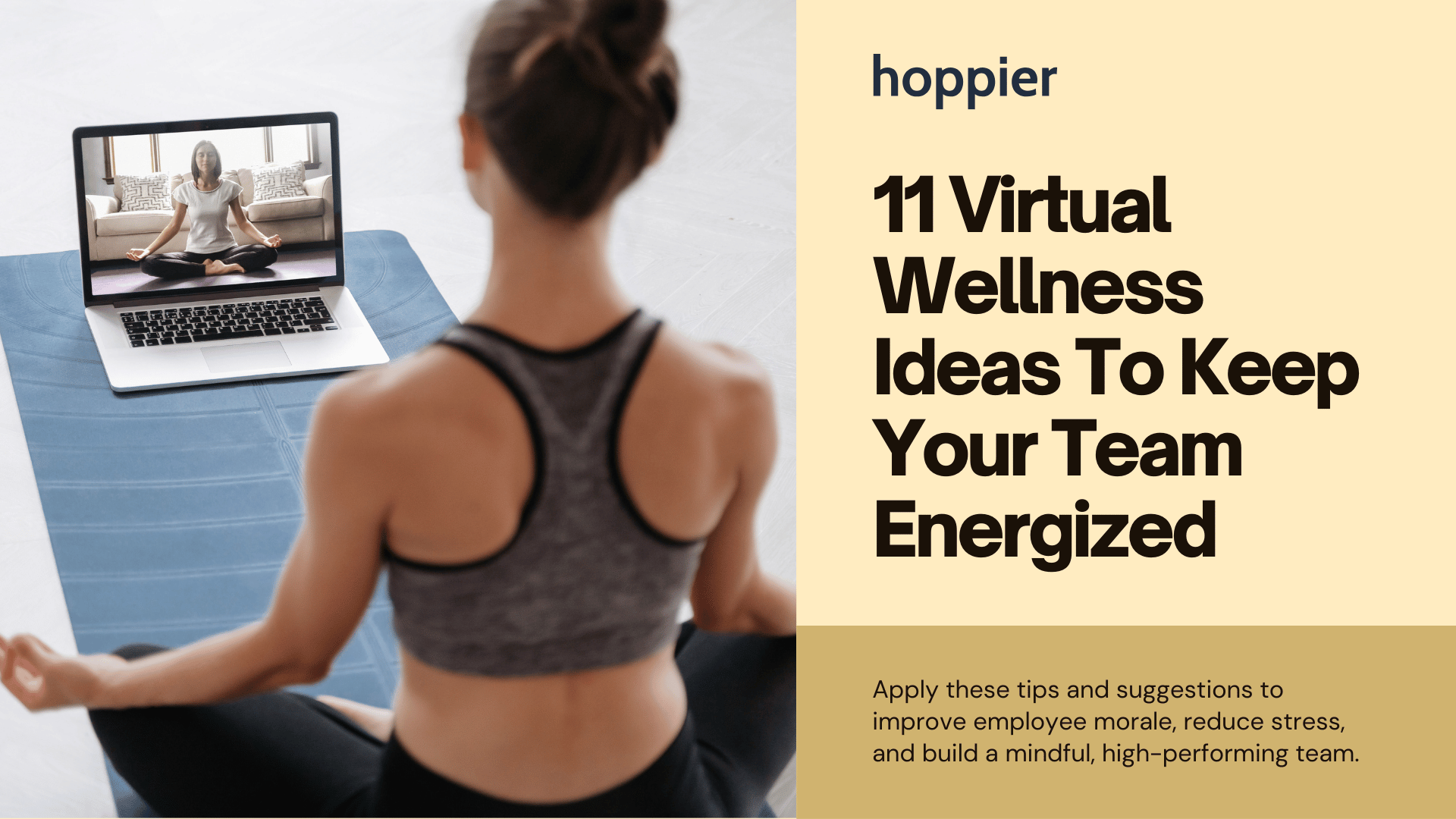 11 Virtual Wellness Ideas To Keep Your Team Energized | Hoppier